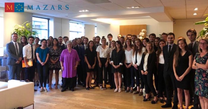 Les étudiants du DJCE de LYON invités de Mazars Lyon – DJCE de Lyon